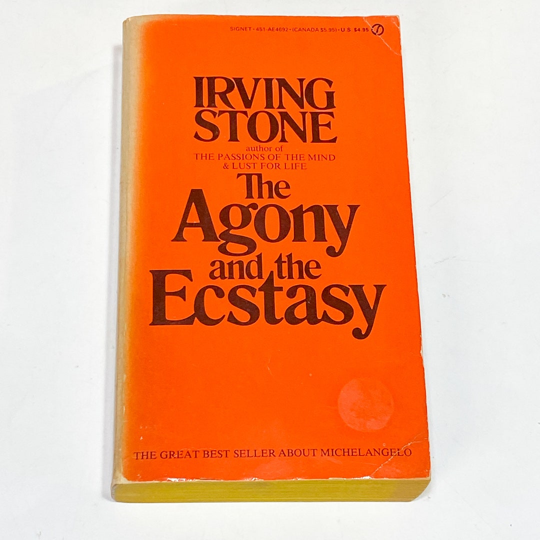 Irving Stone the Agony and the Ecstasy Contemporary Fiction Classic ...
