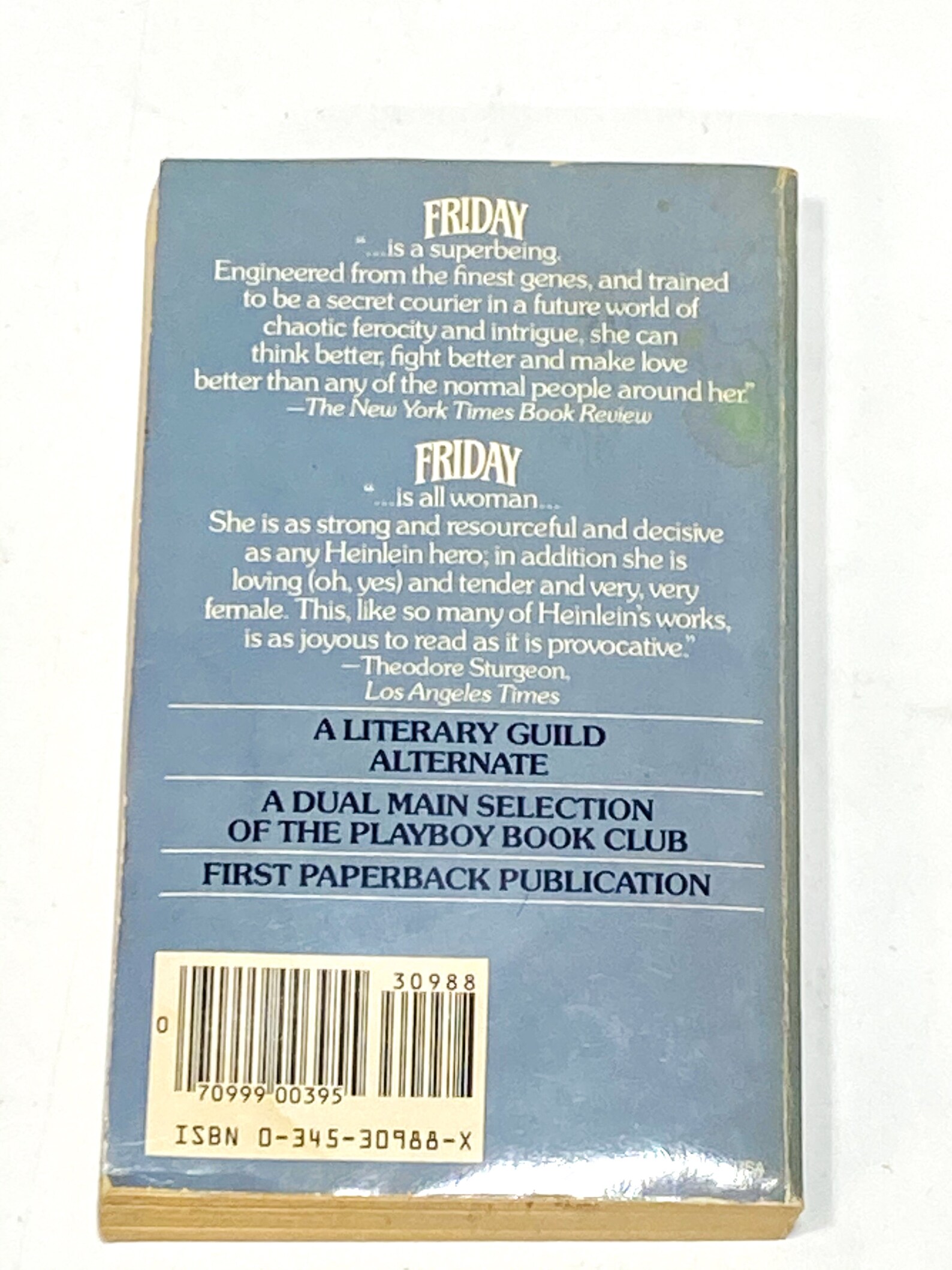 Robert Heinlein Friday Paperback Vintage Book Science | Etsy