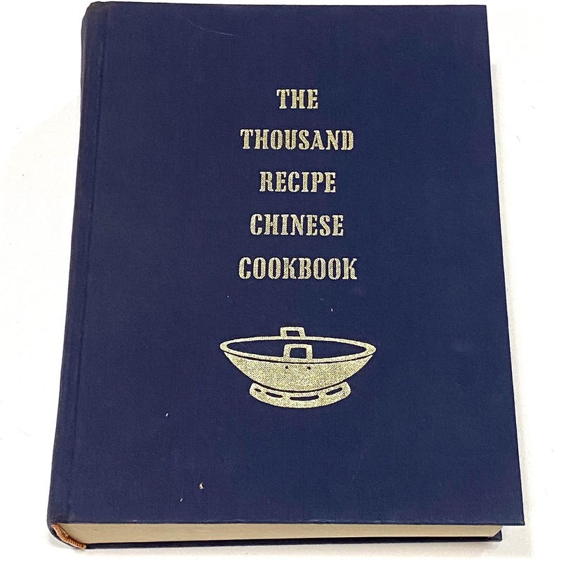 Old Chinese Cook Books - Etsy