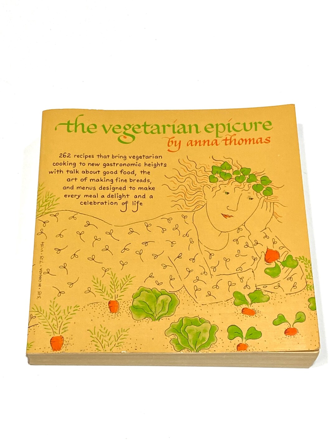 The Vegetarian Epicure - Vintage 1972 Vegetarian Cookbook - Anna Thomas ...