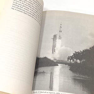 Apollo 13 NASA Book - Retro Space History Lovers Gift - Pre Owned - Etsy