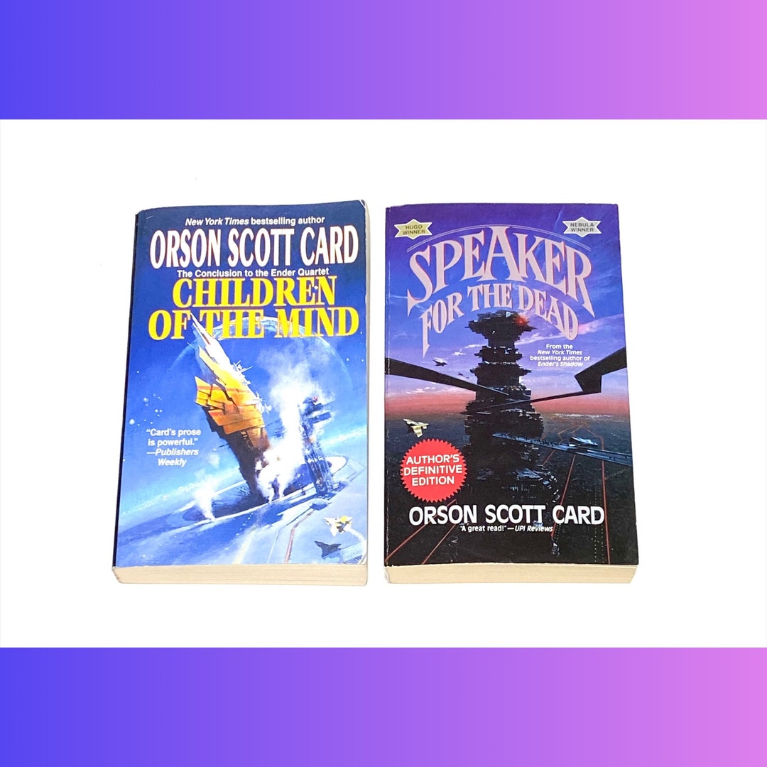 Children of the Mind & Speaker of the Dead - Orson Scott Card - Sci Fi ...