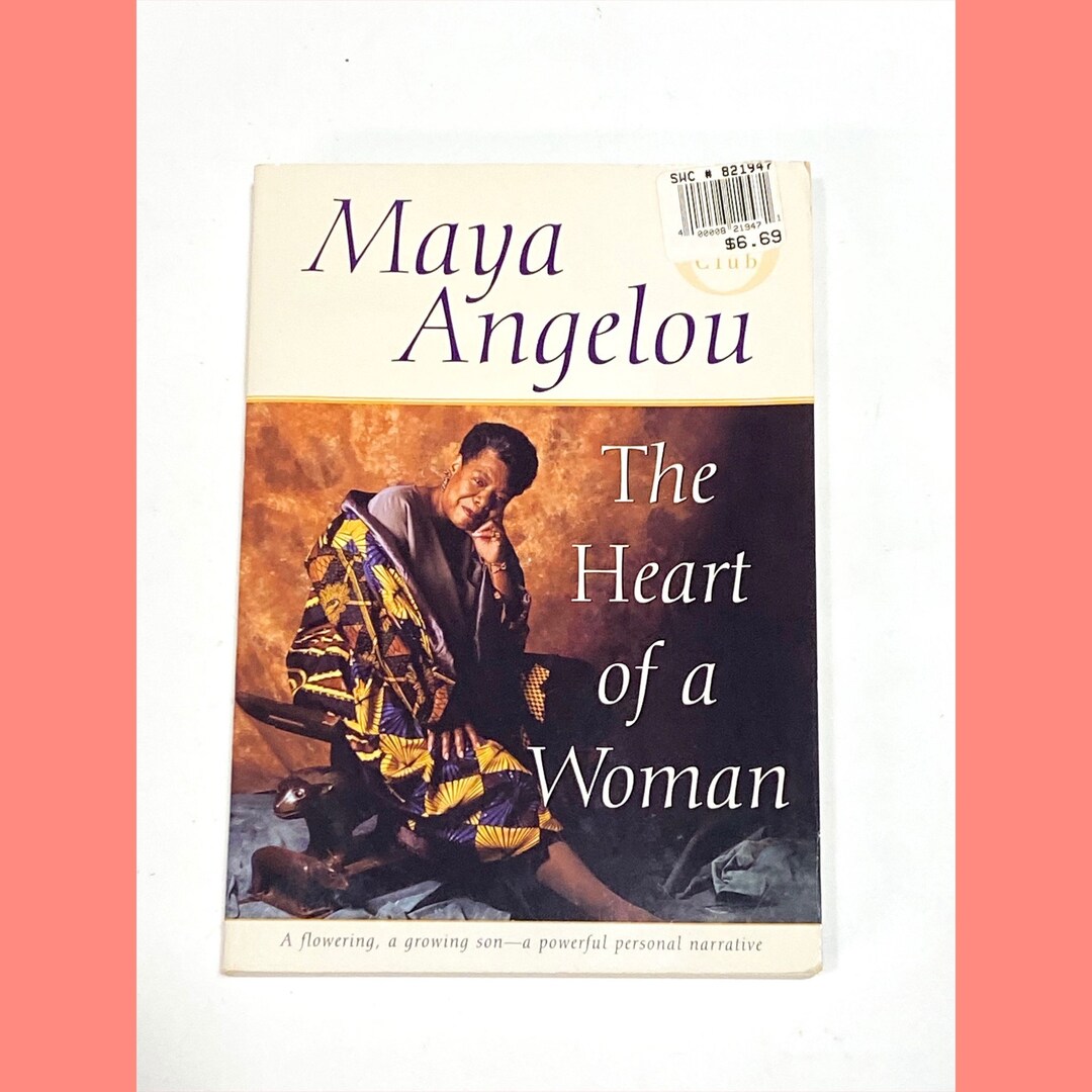 Maya Angelou - the Heart of a Woman - Vintage Hardcover Book - Pre ...