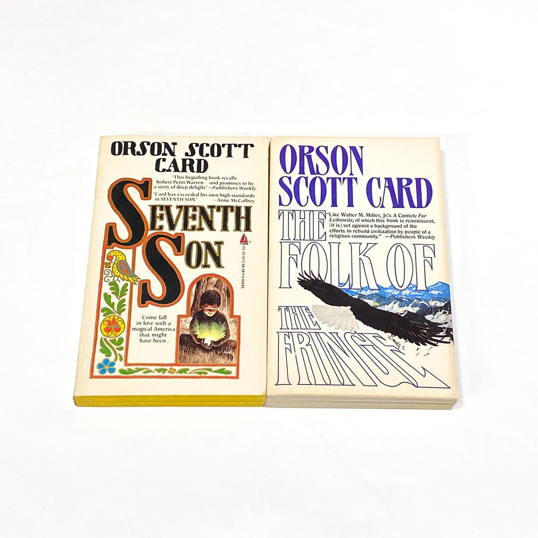Orson Scott Card - Seventh Son - the Folk of the Fringe - Science Fiction Paperback Sci Fi Book ...