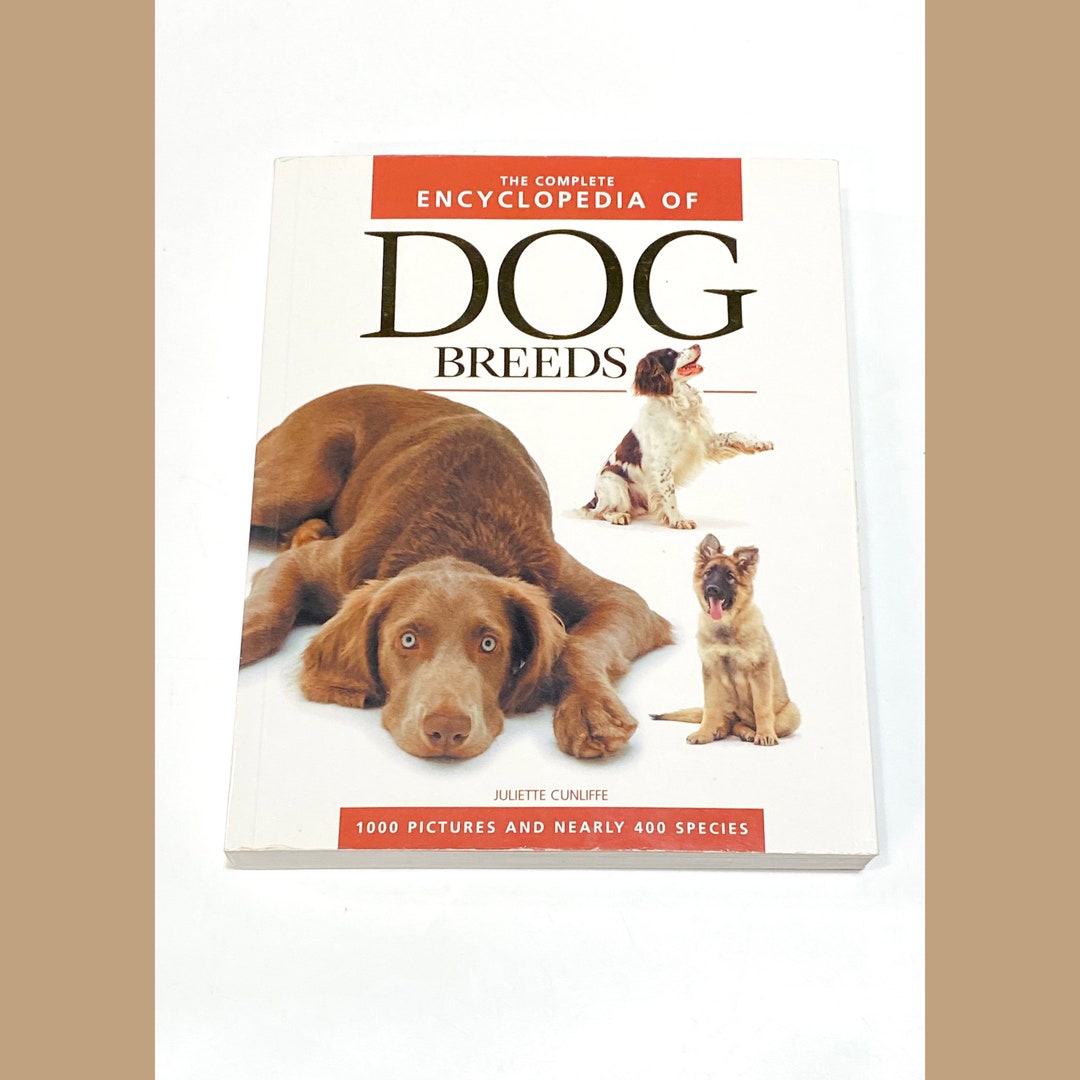 The Complete Encyclopedia of Dog Breeds Vintage Paperback - Etsy