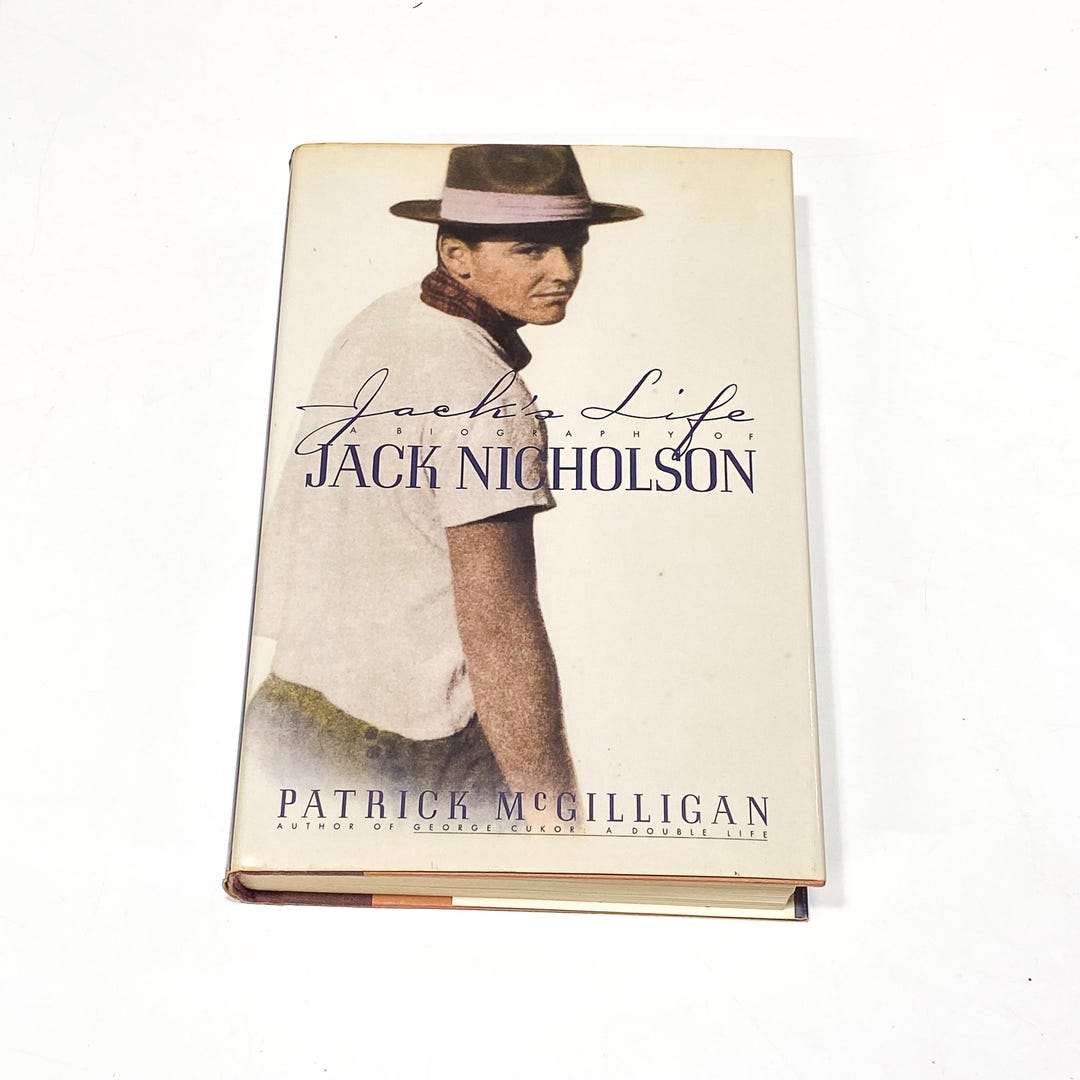 Vintage Jack Nicholson Biography - Retro Hollywood Star Book - Pre ...