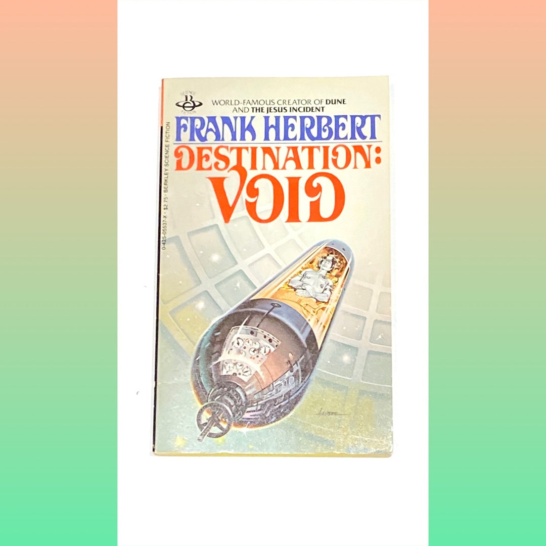 Destination Void Frank Herbert Science Fiction Novel Vintage Paperback Sci Fi Book Pre Owned ...