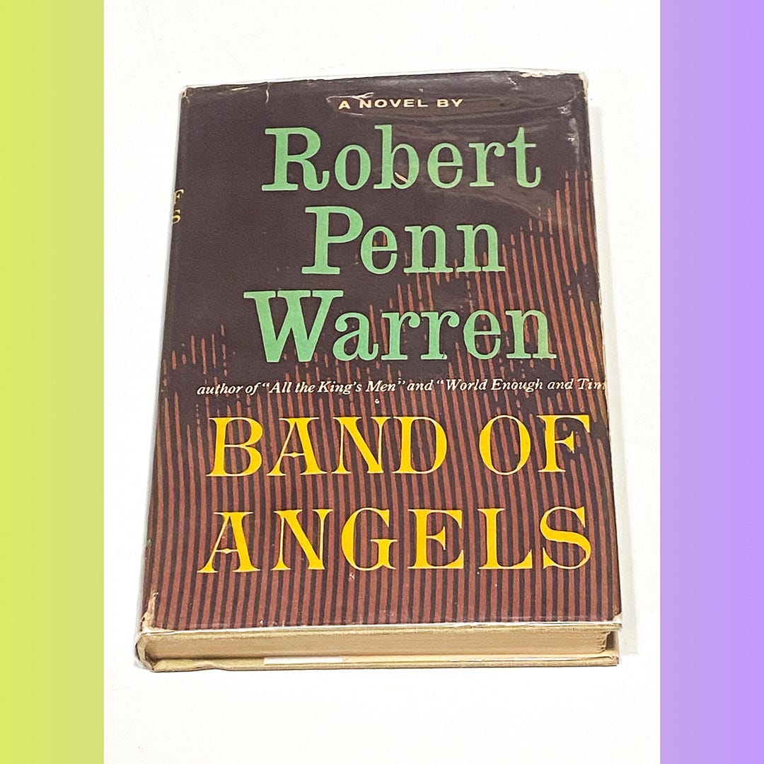 Vintage Robert Penn Warren Band of Angels Hardcover Book - Modern ...