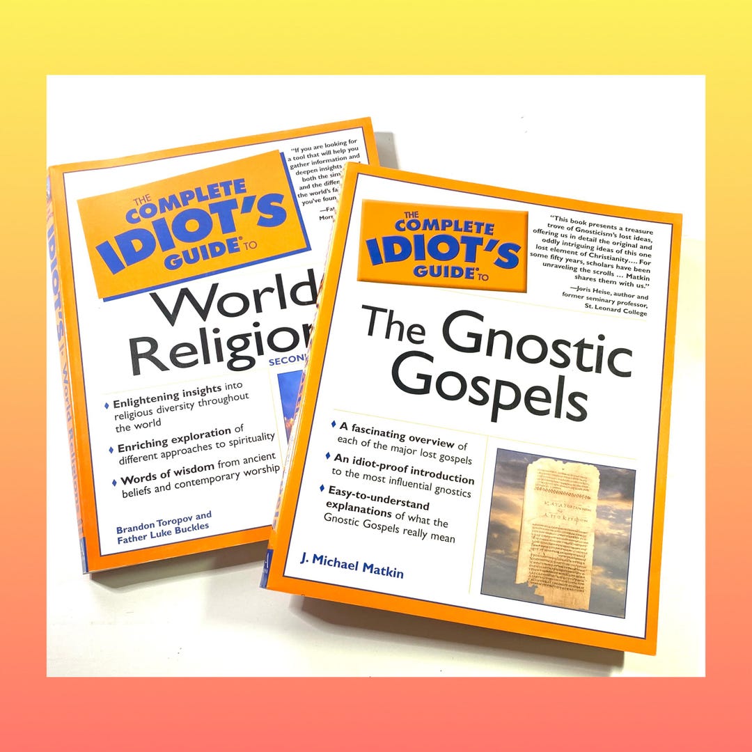 Gnostic Gospels & World Religions - Complete Idiots Guide - Vintage ...