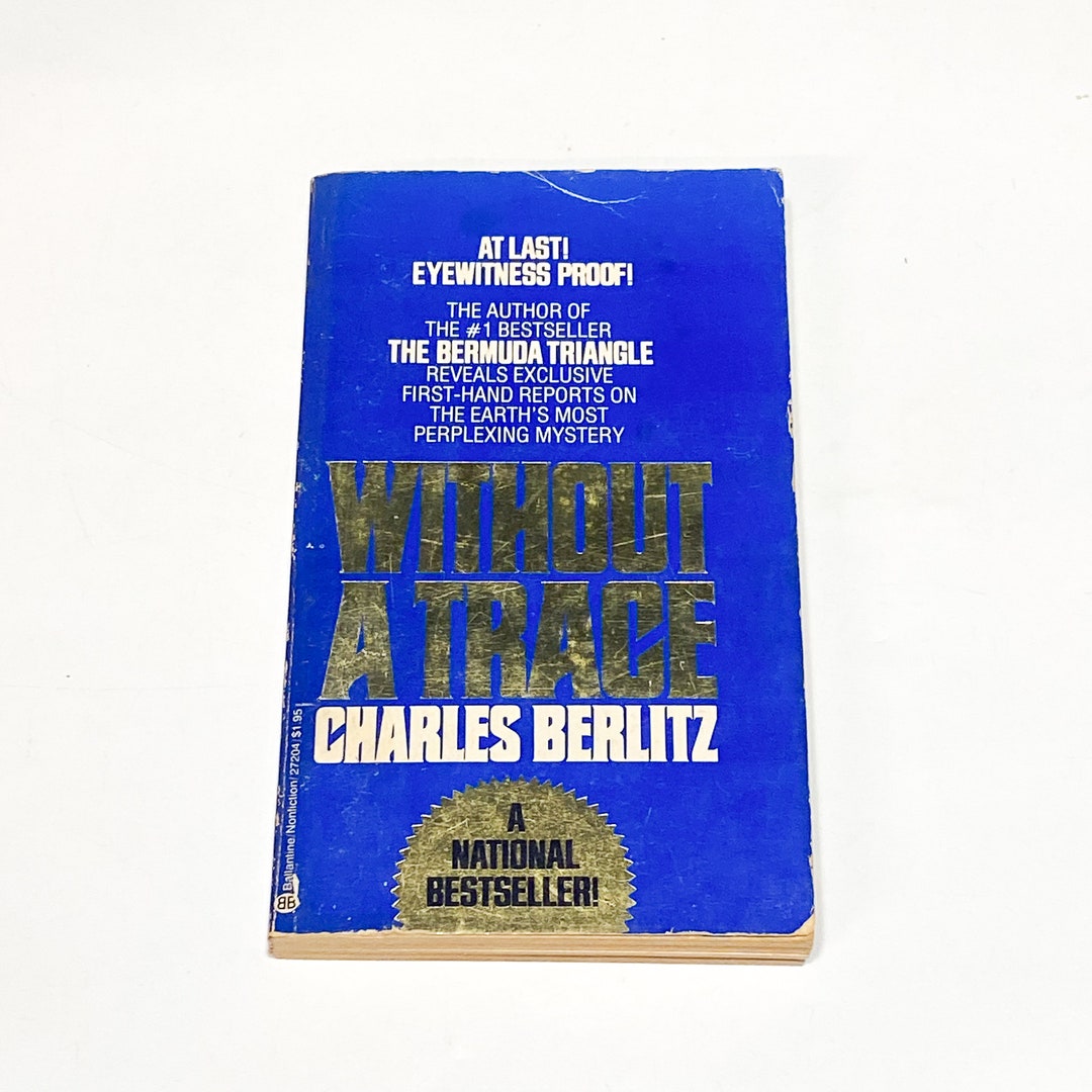 Without a Trace Charles Berlitz Devils Triangle Bermuda - Etsy