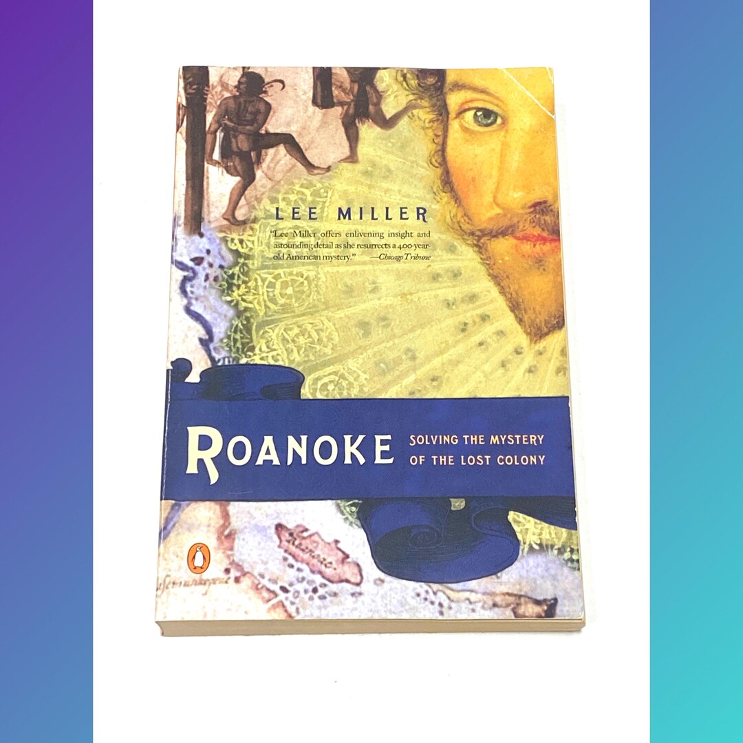 Roanoke Mystery of Lost Colony - Lee Miller - Vintage Paperback Book ...