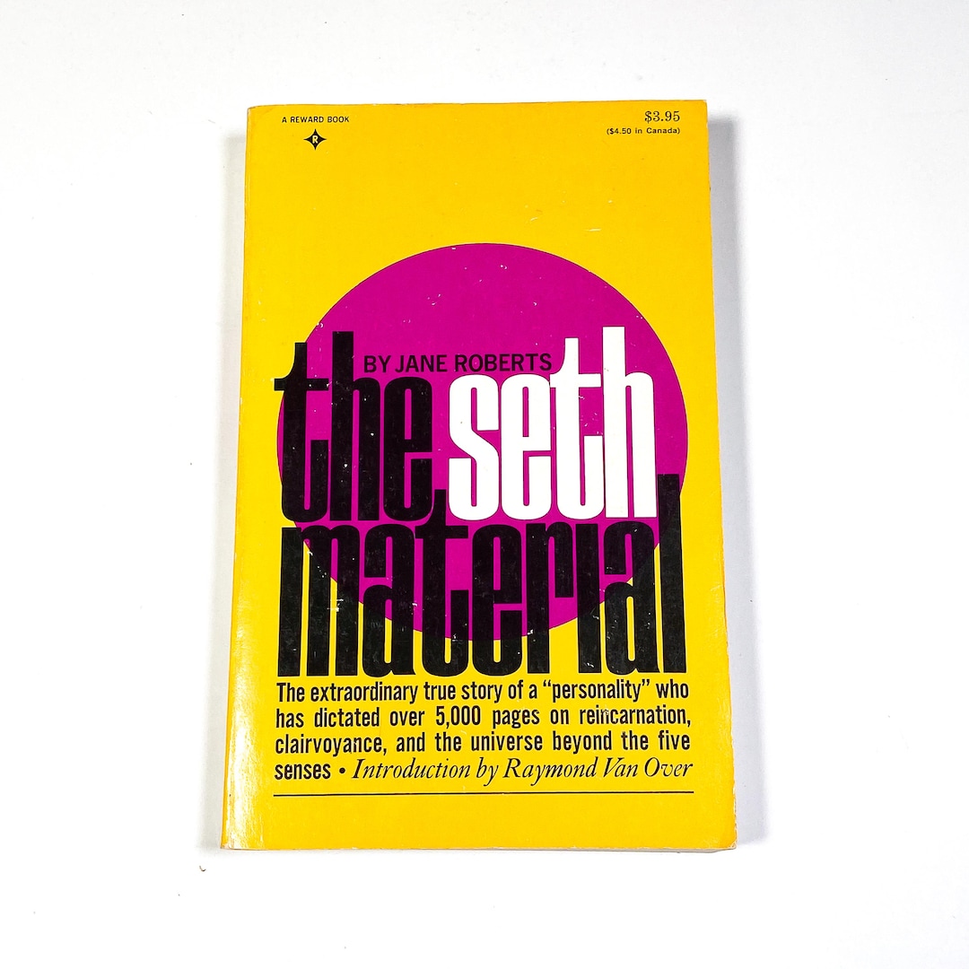 The Seth Material - Jane Roberts - Reincarnation Clairvoyance Vintage Paperback Book - Good ...