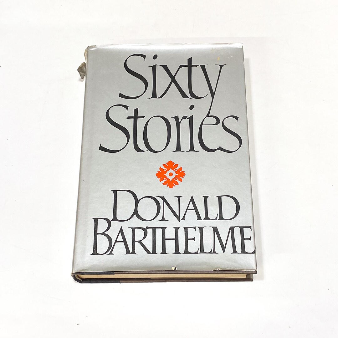 Sixty Stories - Donald Barthelme - Vintage Hardcover Book Lover Gift ...