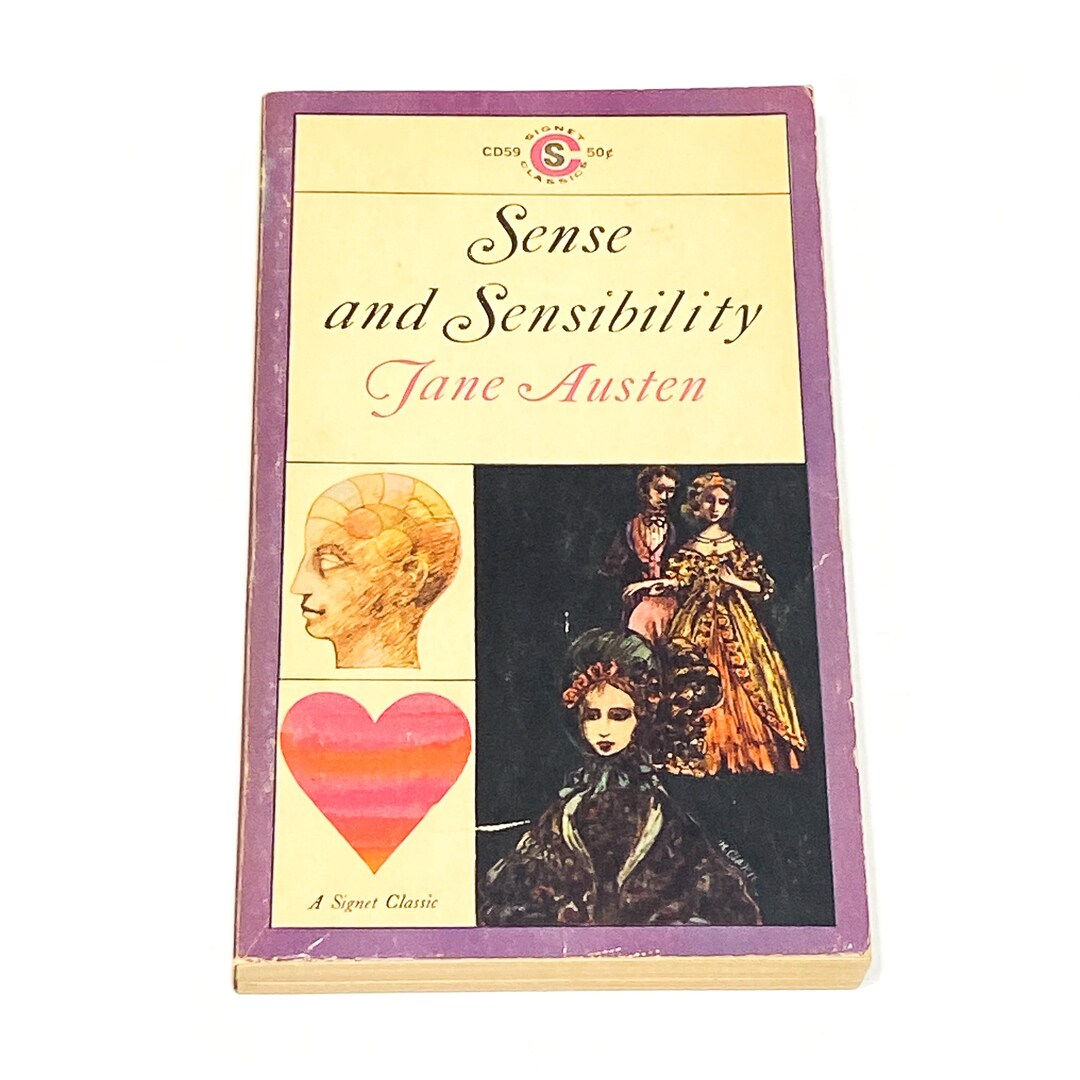Sense and Sensibility - Jane Austen 1961 Vintage Paperback Book ...