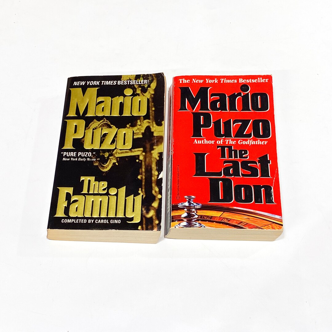 Used Paperback Book - Mario Puzo - the Family & the Last Don - Classic ...