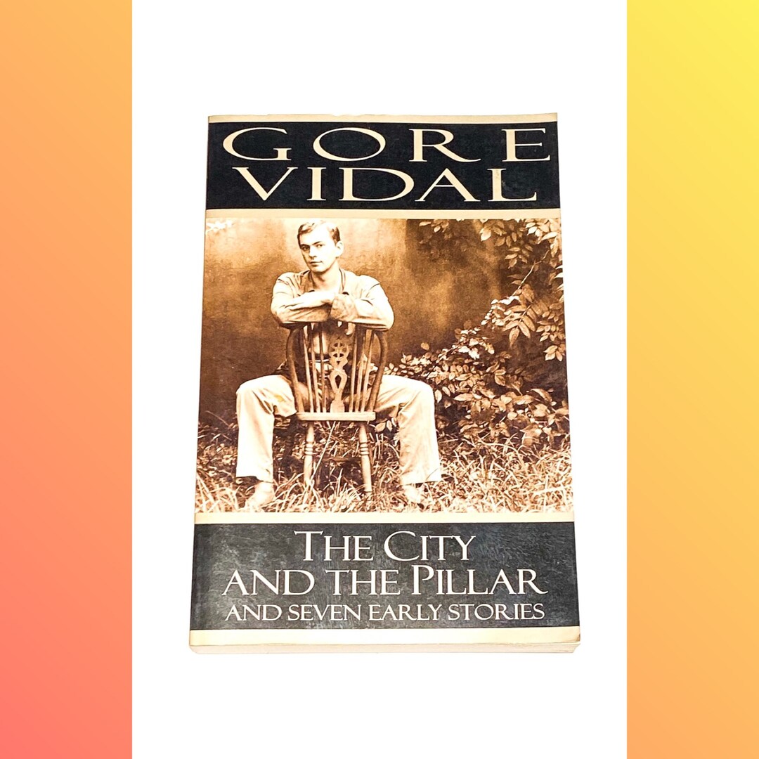The City and the Pillar - Gore Vidal, Vintage Paperback Novel - Etsy