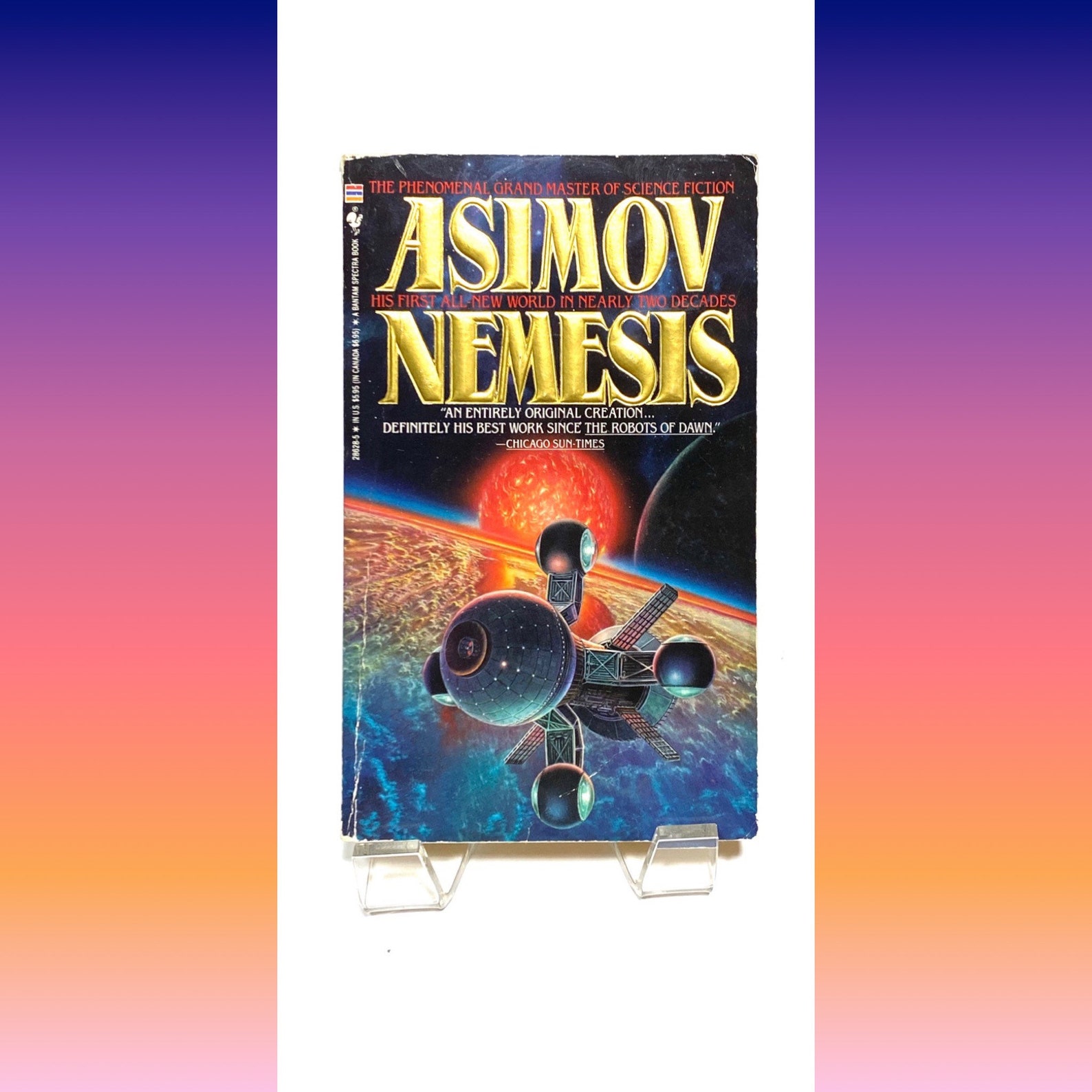 Nemesis Isaac Asimov Sci Fi Fantasy Paperback Vintage - Etsy