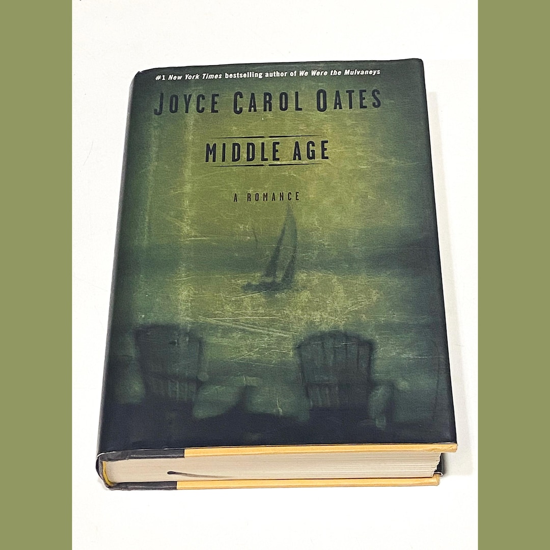 Vintage Joyce Carol Oates Middle Age Book - Pre Owned Hardcover - Good ...