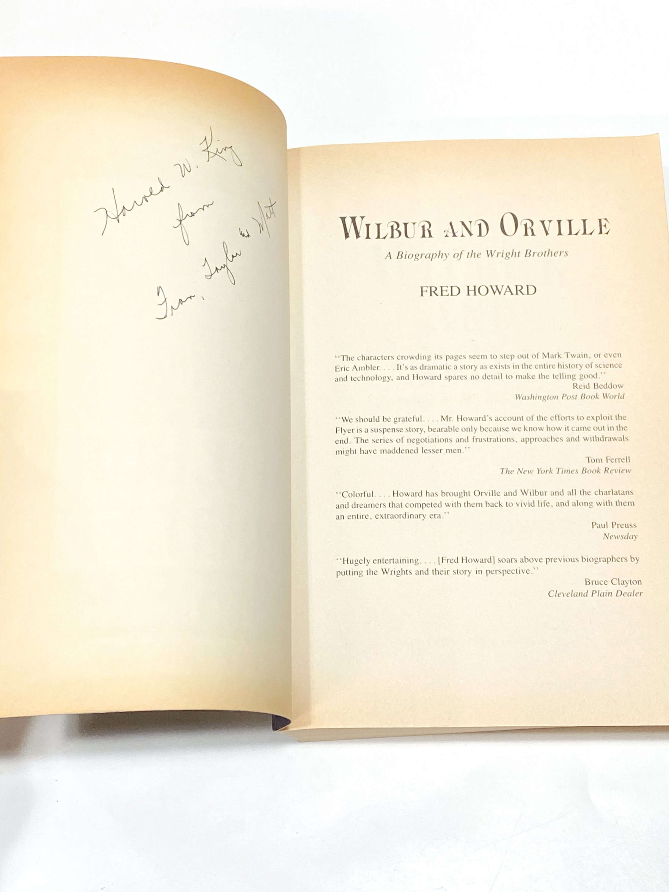 Plain Orville And Wilbur