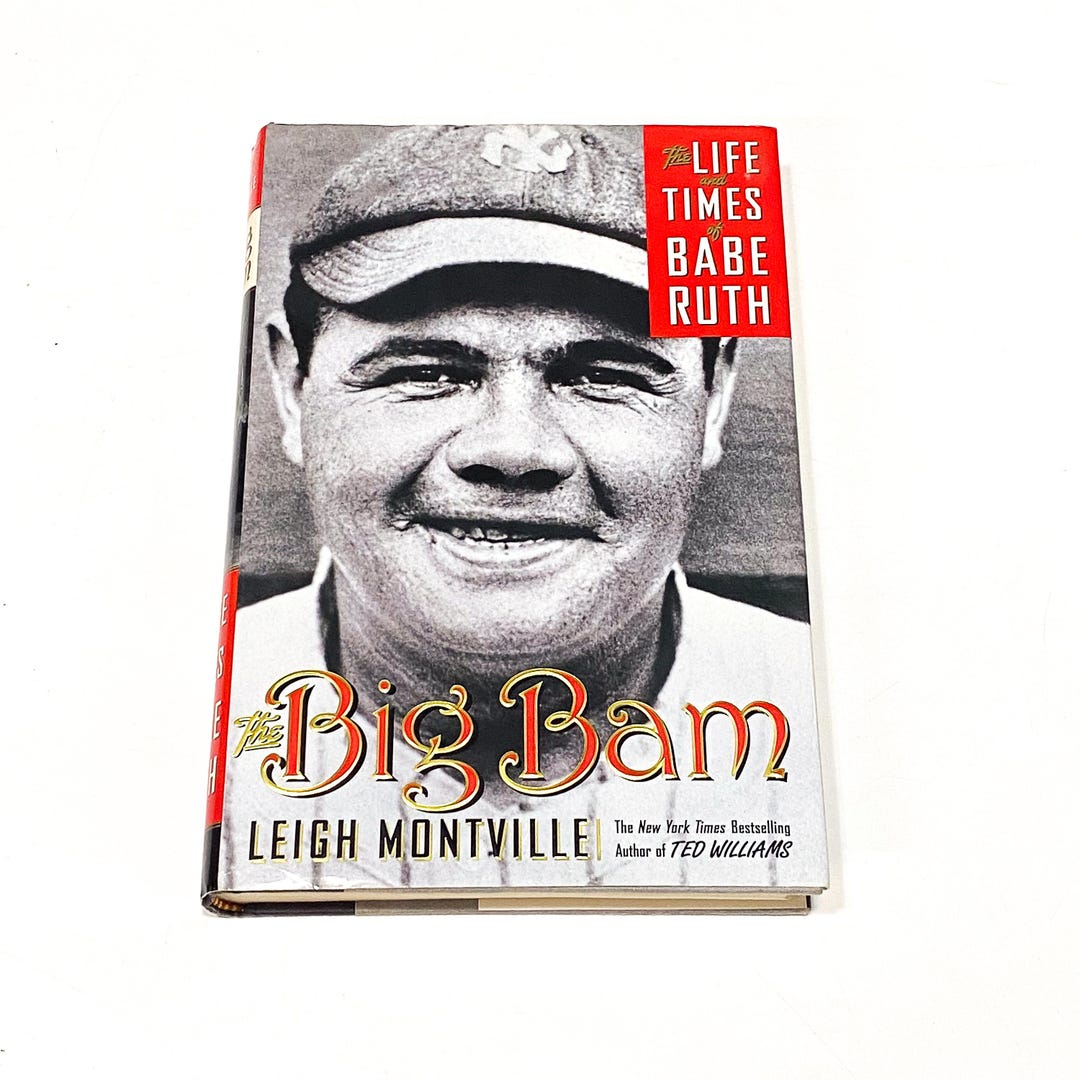 Vintage Babe Ruth Biography - Classic Sports History Book - Hardcover ...
