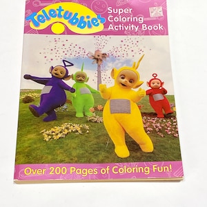 Teletubbies Super Coloring Activity Book Fun and Educational Children's ...