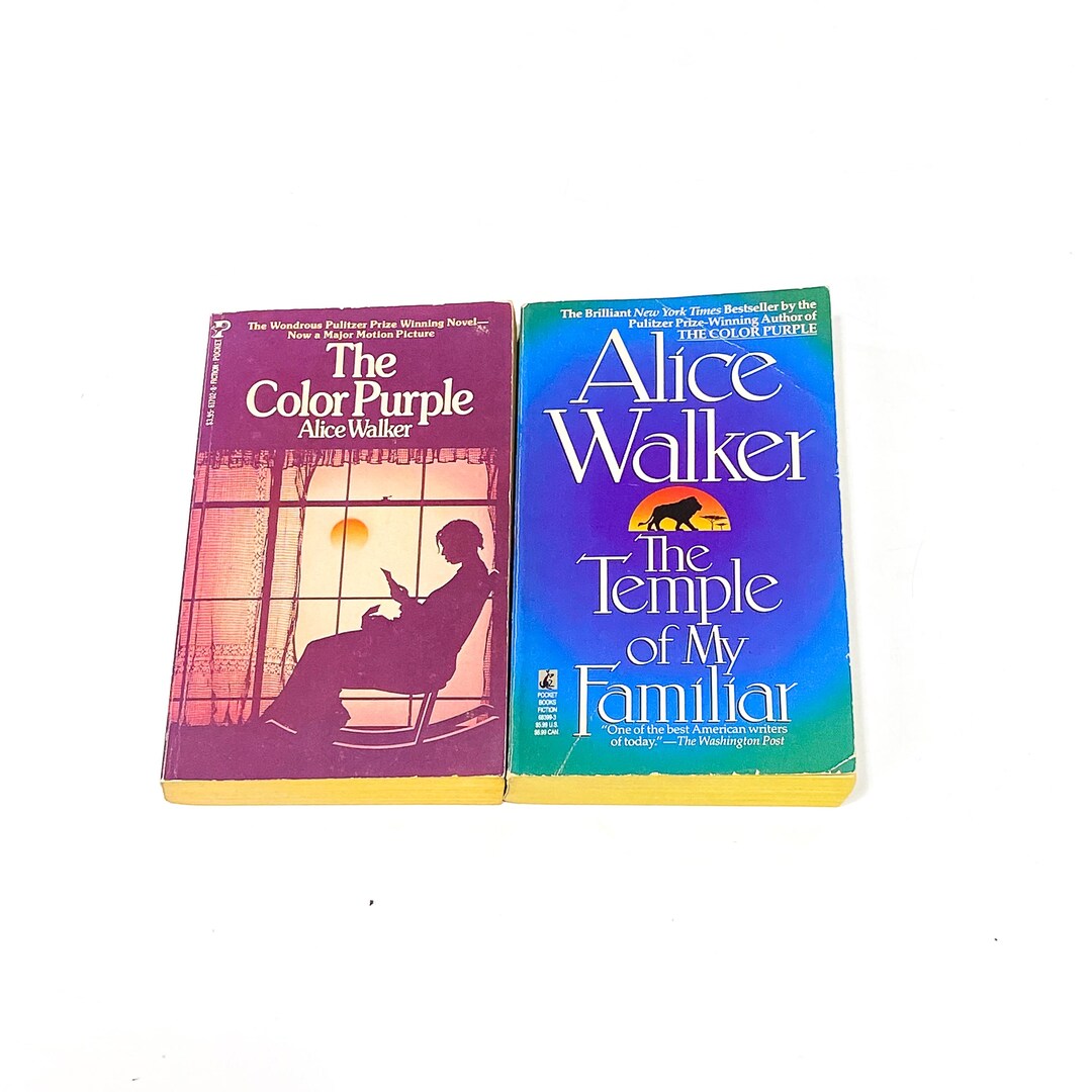Alice Walker - the Temple of My Familiar & the Color Purple - Vintage ...