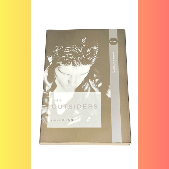 The Outsiders Book Cover Platinum Edition
