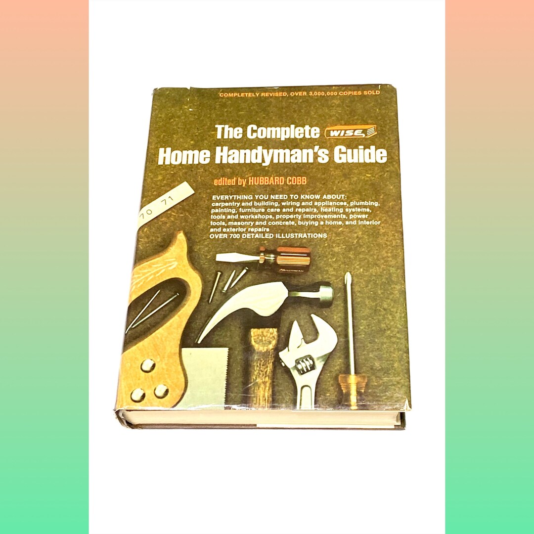 The Complete Home Handyman's Guide Vintage Hardcover Book Pre Owned ...