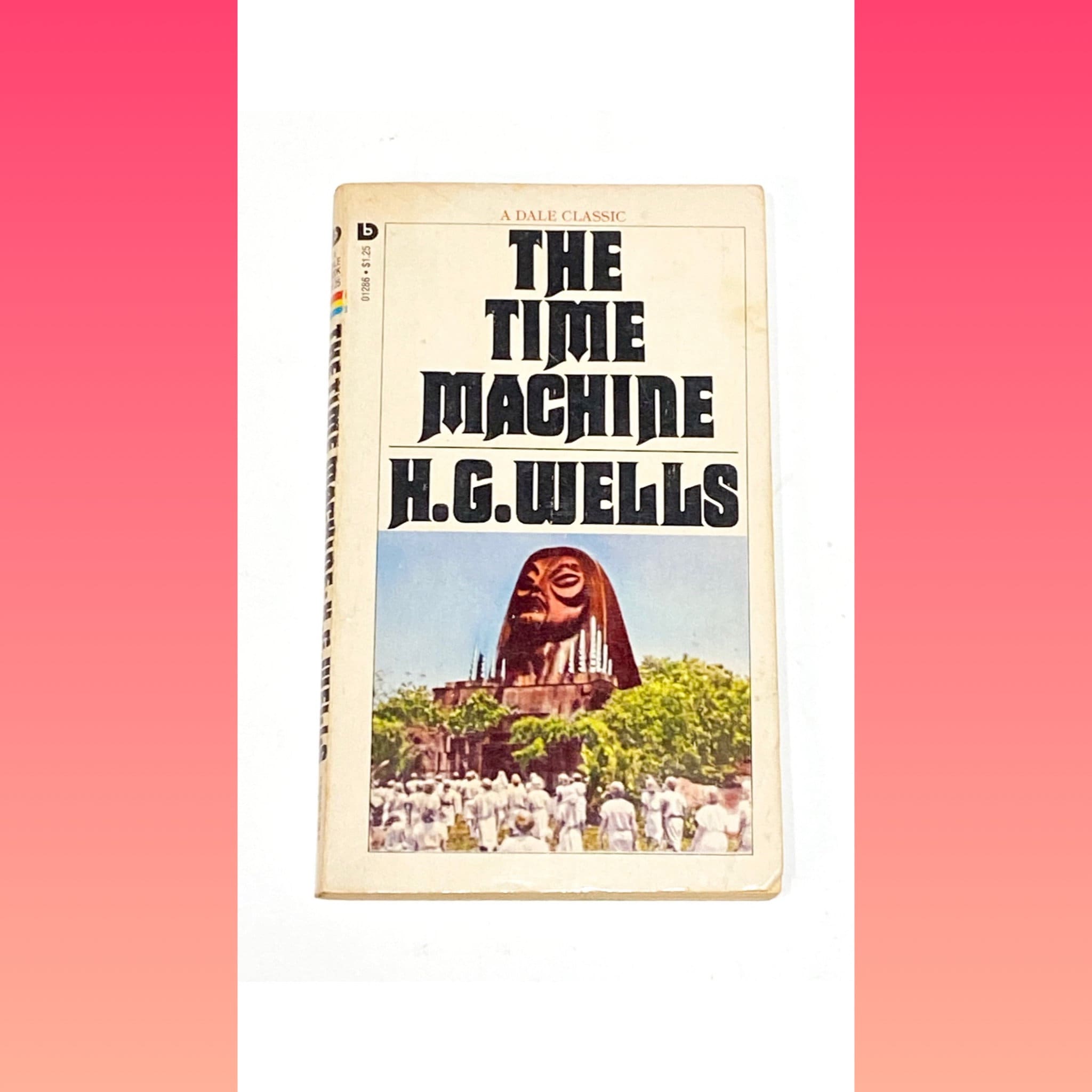 The Time Machine Hg Wells Book Cover