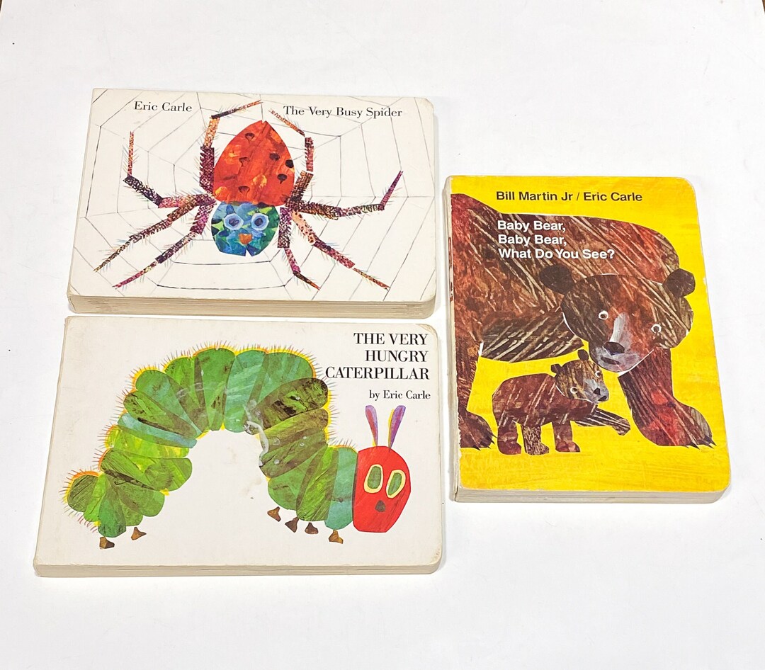 Eric Carle Book Collection 3 Beloved Children's Classics Children's ...