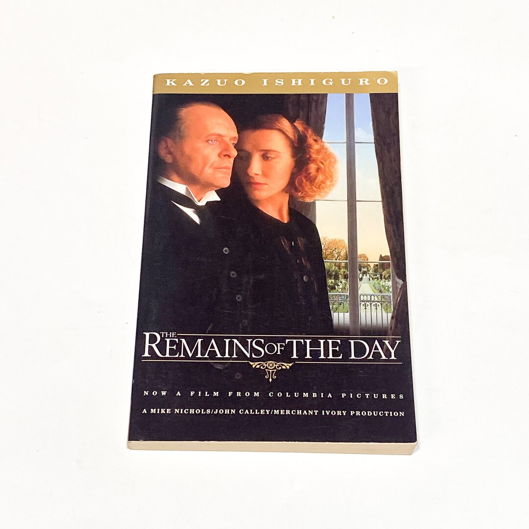 The Remains of the Day Kazuo Ishiguro Vintage Paperback - Etsy