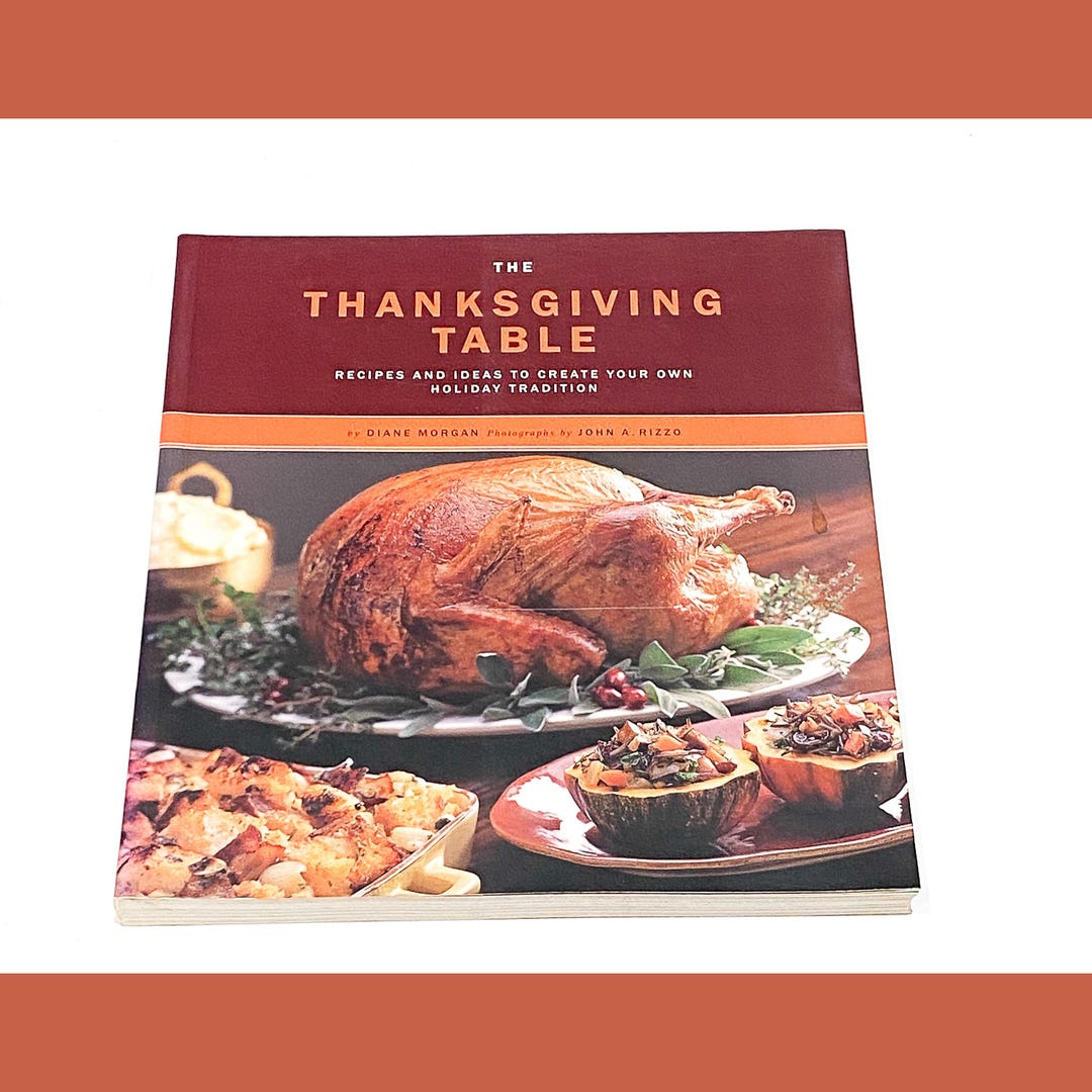 Used Cookbook - the Thanksgiving Table - Vintage - Classic Recipes ...