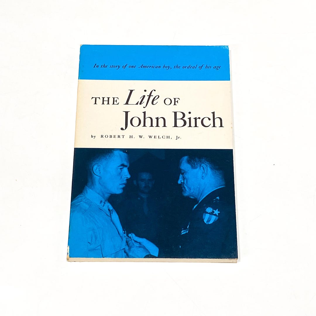 Used Biography Book - Vintage John Birch Society Memoir Bio - Retro ...
