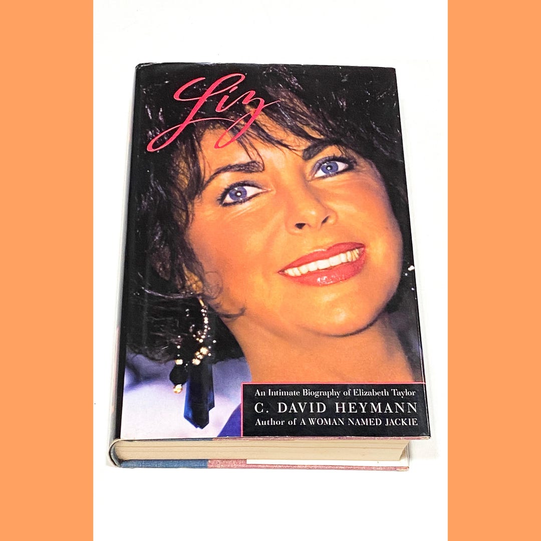 Used Biography Book - Liz Elizabeth Taylor Vintage Memoir Bio - Classic ...