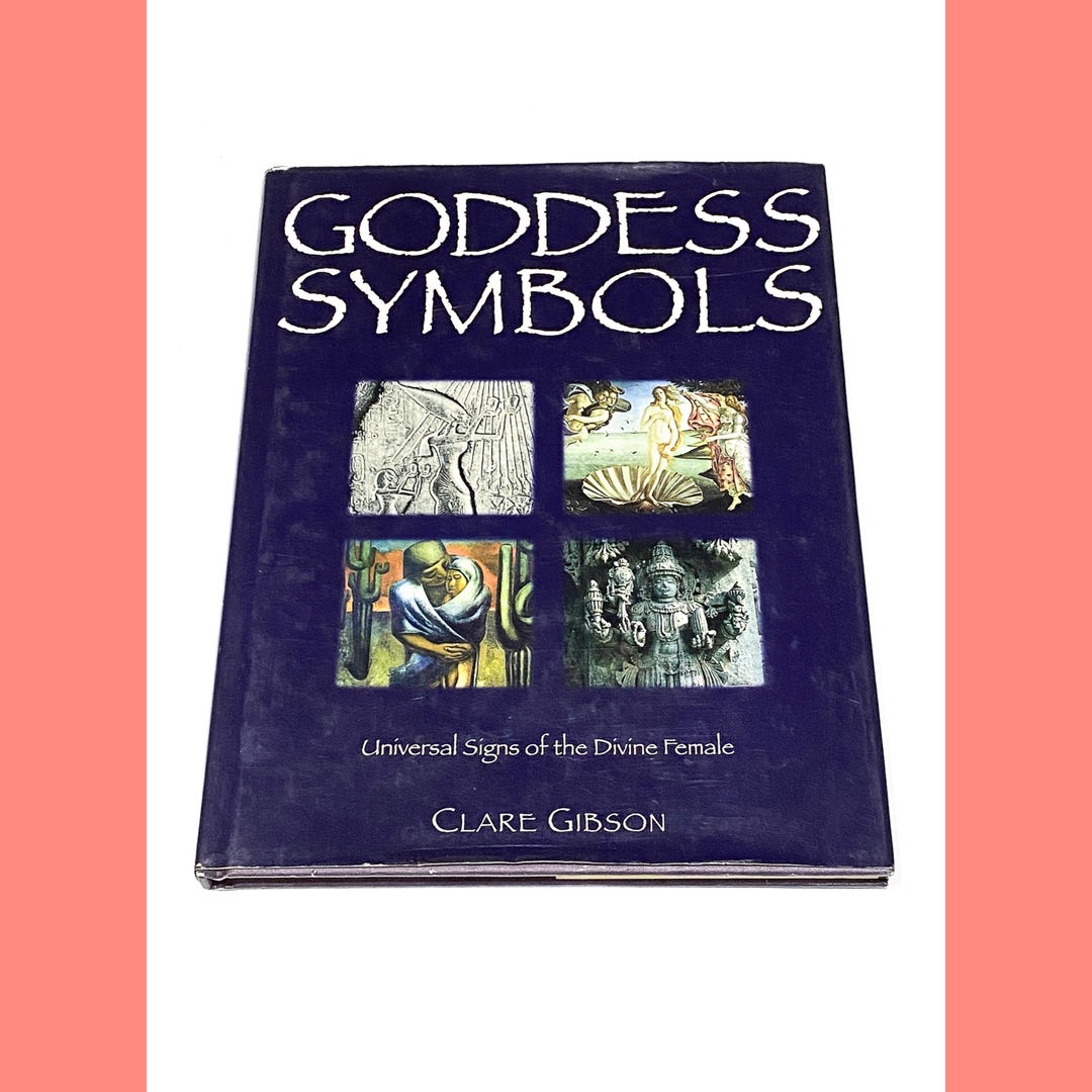Goddess Symbols - Divine Female Signs - Vintage Occult Book ...