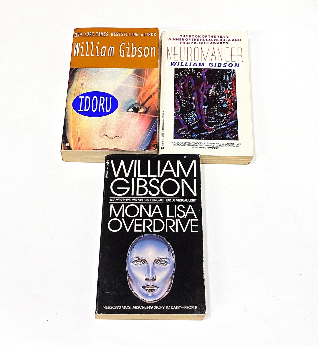 William Gibson - Neuromancer - Idoru - Mona Lisa Overdrive - Science ...