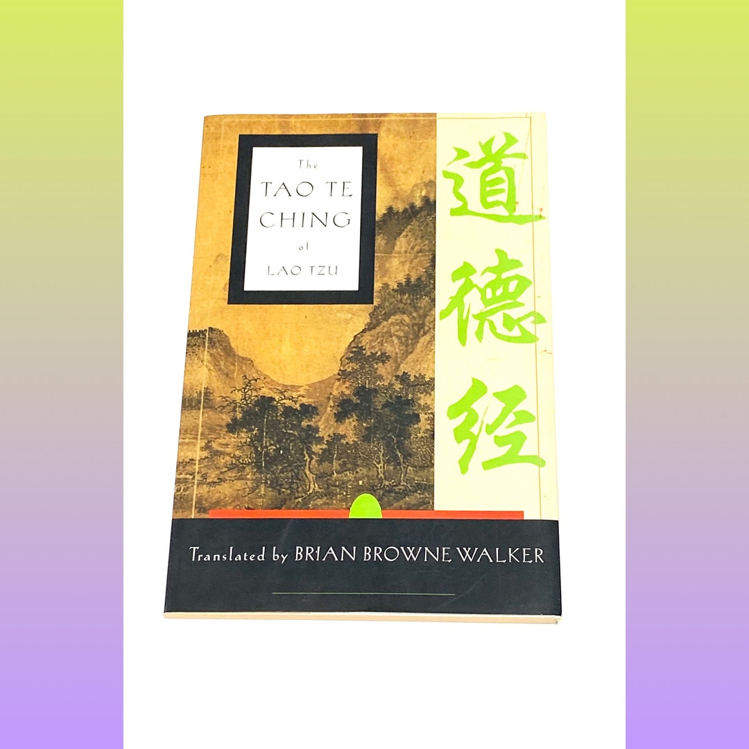 The Tao Te Ching Lao Tzu Classic Literature Poetry Book Vintage ...