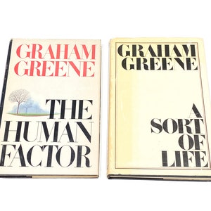 Graham Greene - the Human Factor & A Sort of Life - Novel - Vintage ...