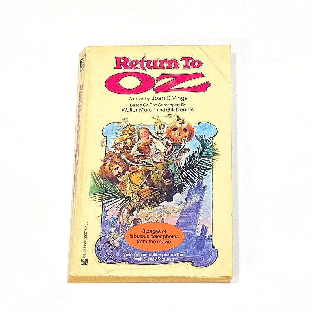 Return to Oz - Movie Book — Fantasy Wizard of Oz - Vintage Paperback ...