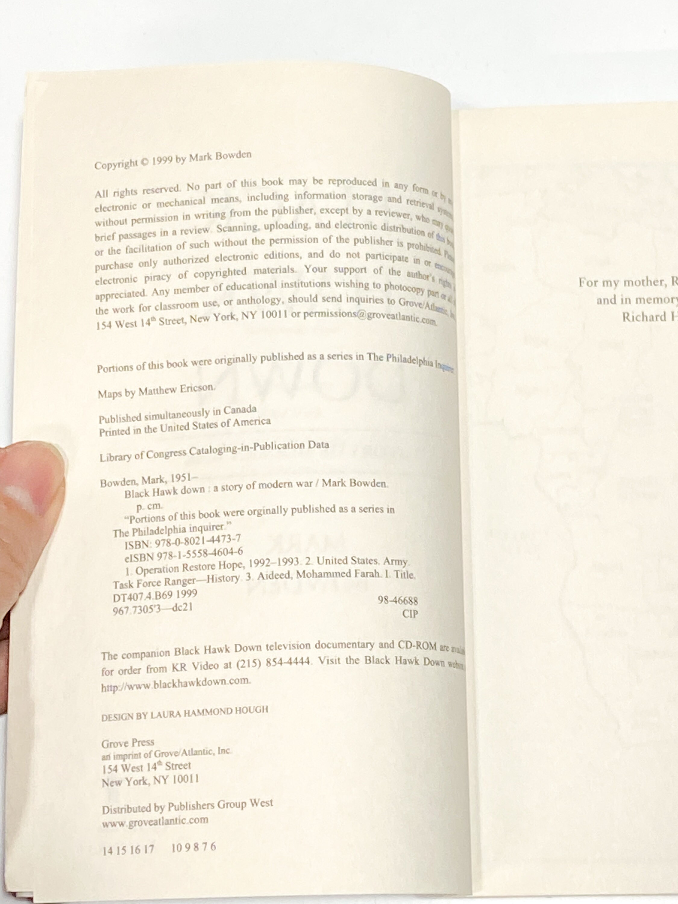 Black Hawk Down Book Review