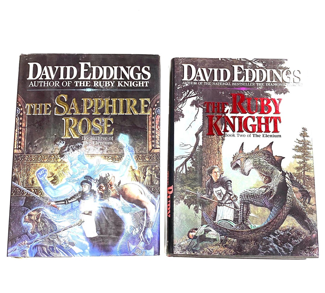 Elenium Hardcover Books - Fantasy Quest Series by David Eddings ...