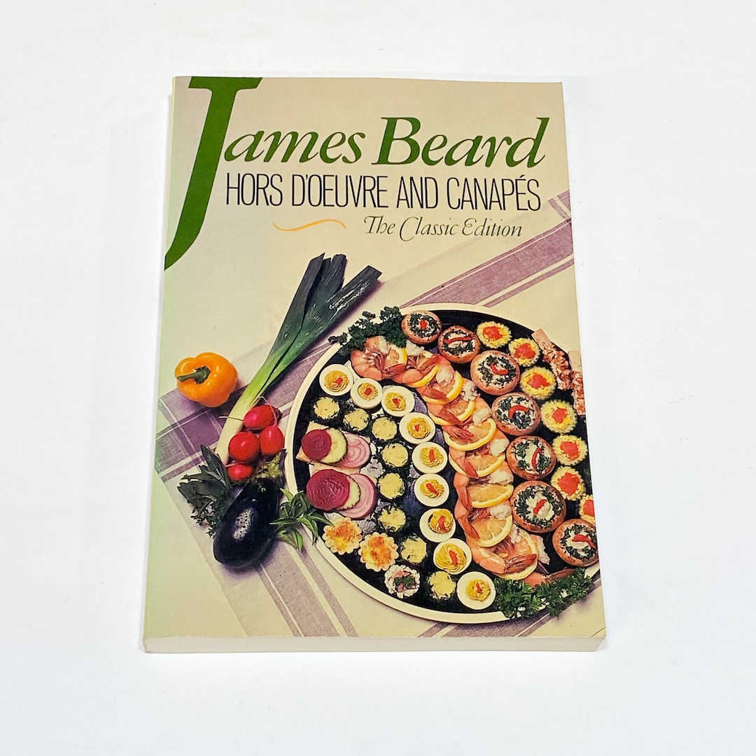Used Cookbook - James Beard - Hors D'oeuvre and Canapes - Vintage - Pre ...