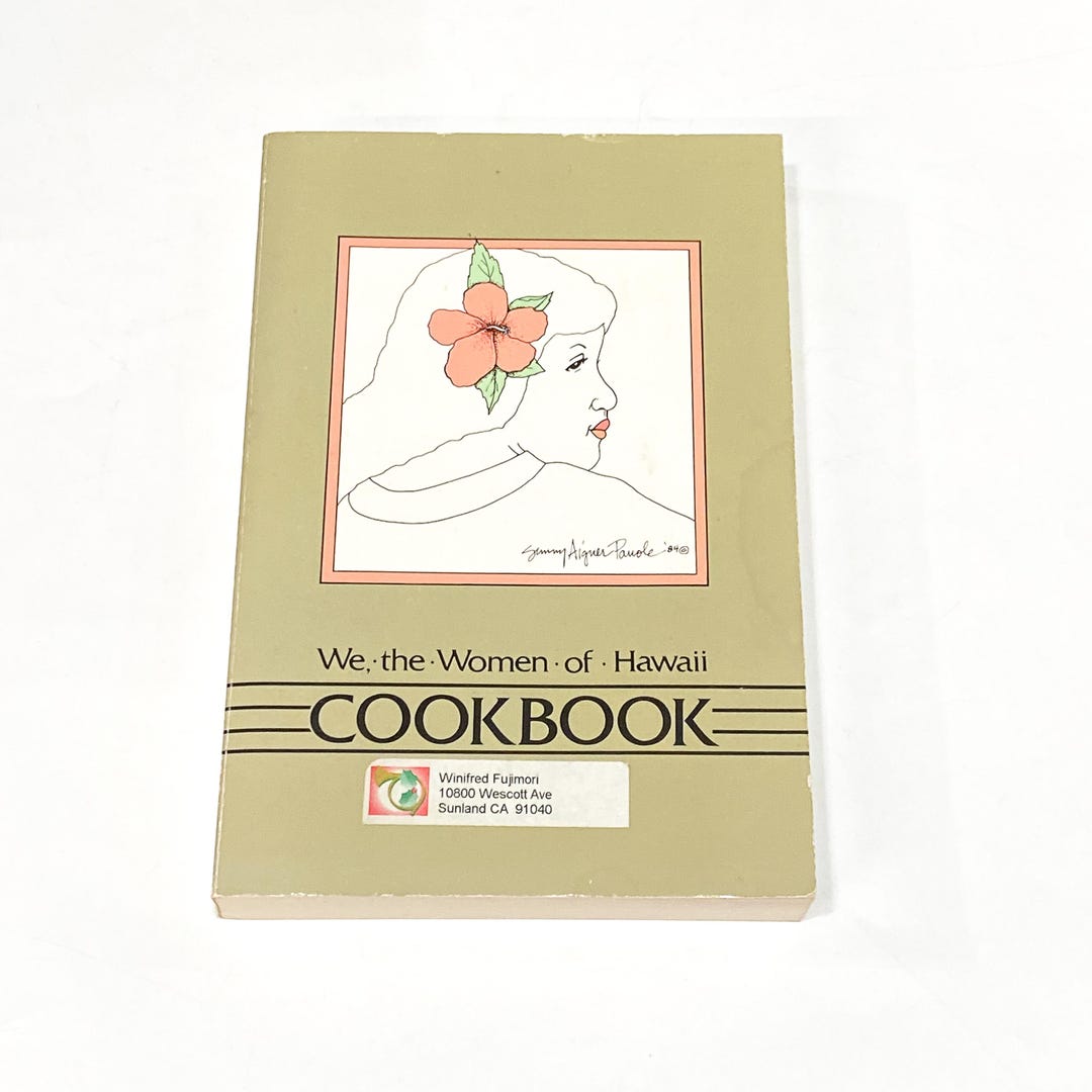 Vintage Cookbook - We the Women of Hawaii Cookbook - Hawaiian Recipes ...