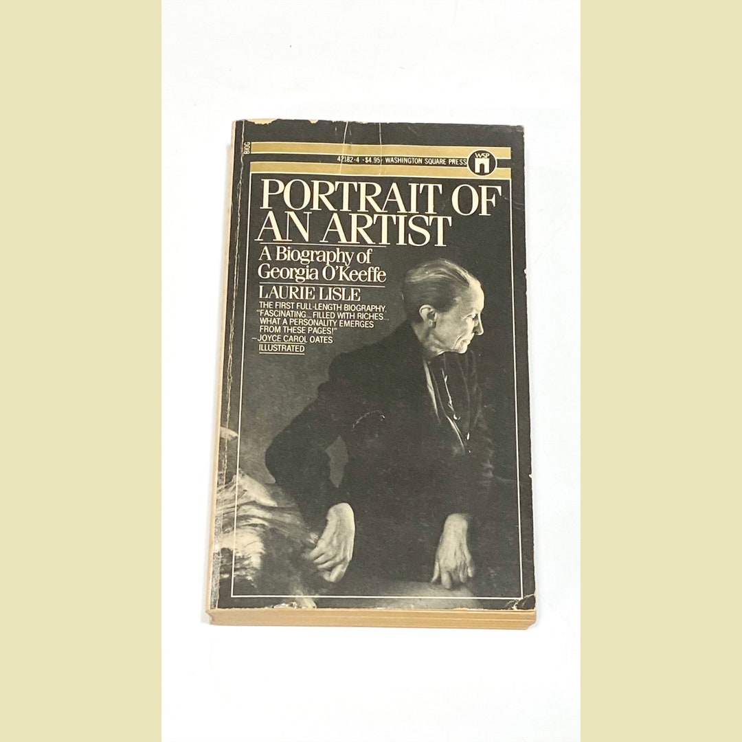 Portrait of an Artist - Georgia Okeeffe Memoir Bio - Vintage Paperback ...