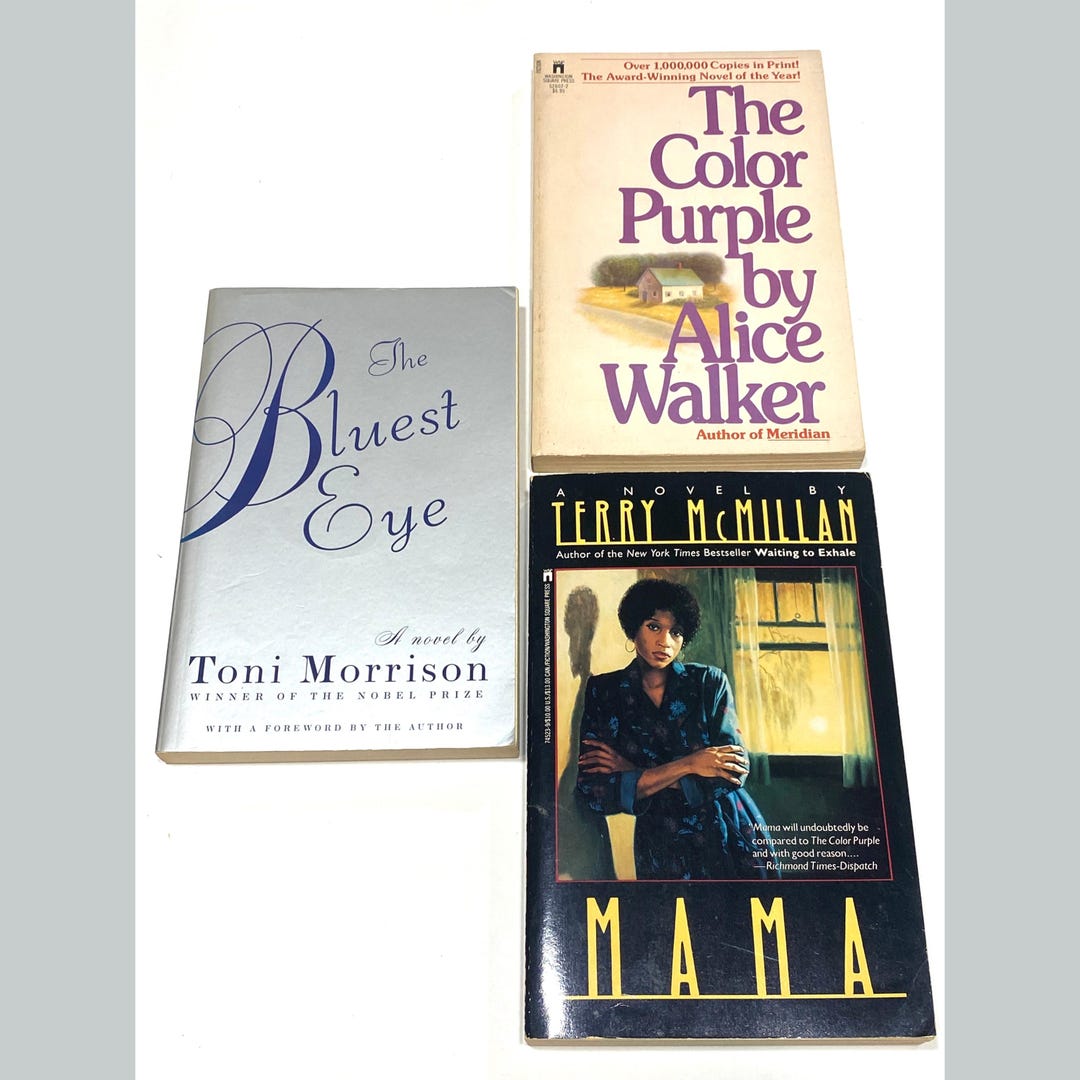 Black Women Authors Alice Walker - Color Purple - Mama - Terry Mcmillan ...