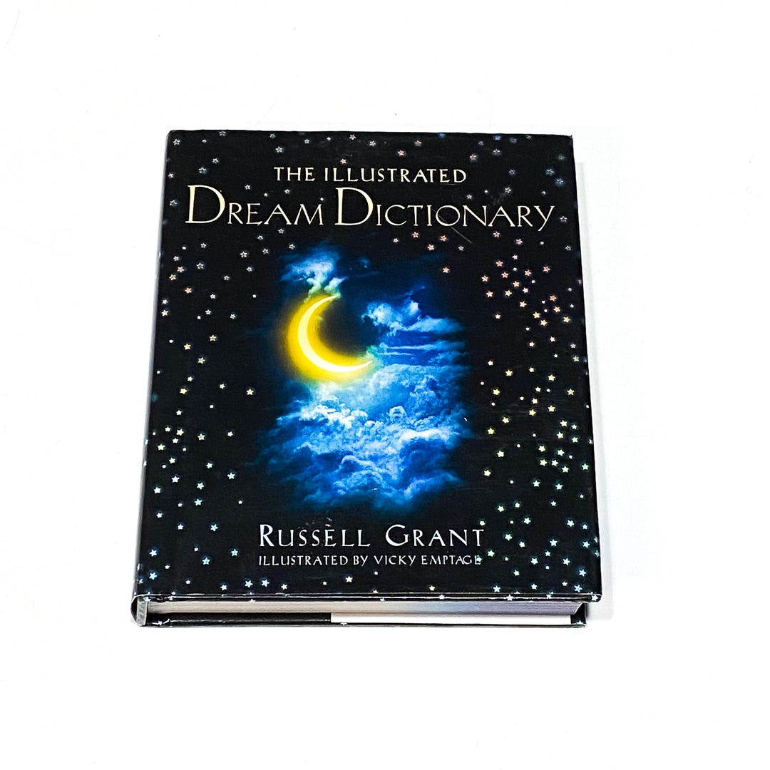 The Illustrated Dream Dictionary - Vintage Occult Book - Dreams ...