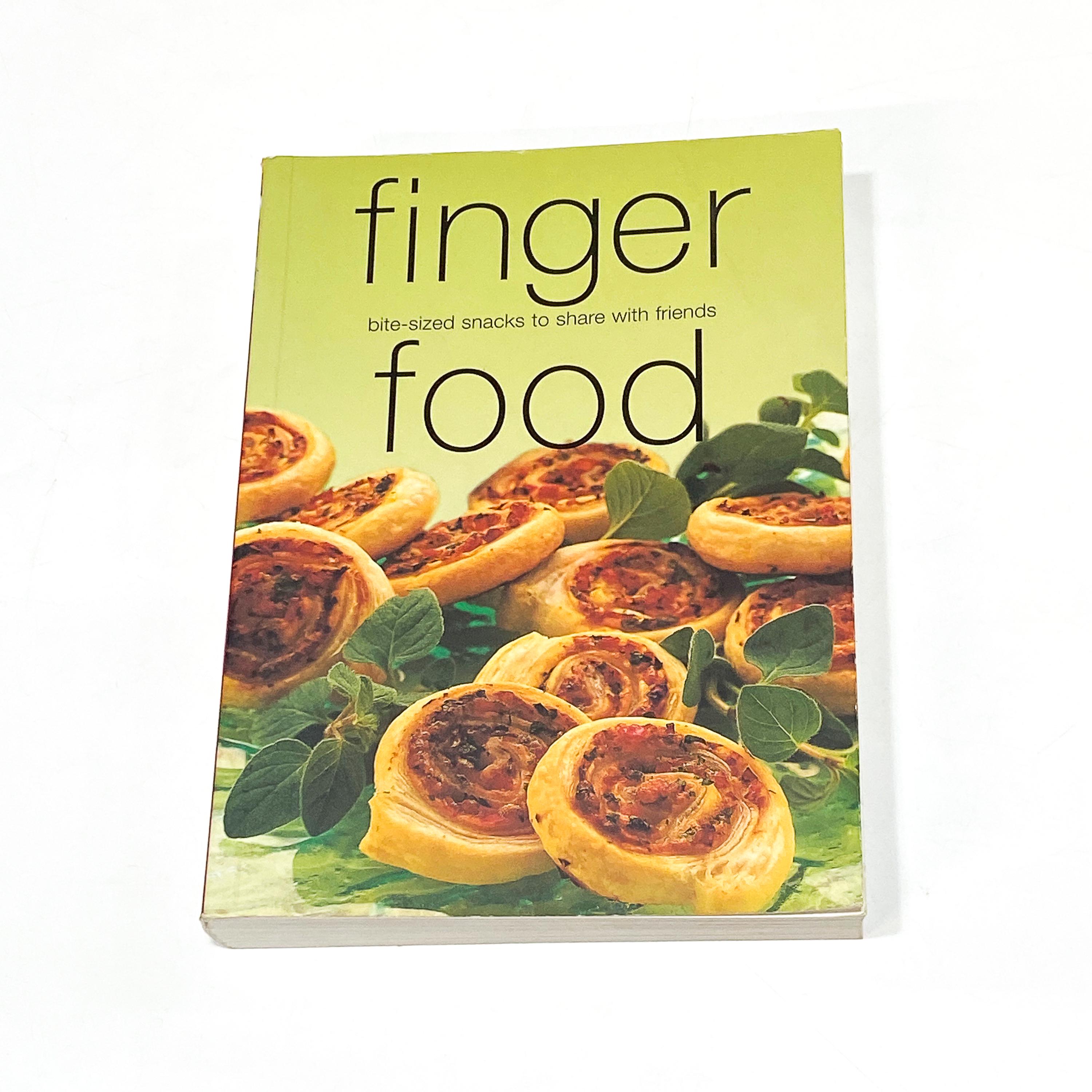 Used Cookbook - Finger Food Pie Sized Snacks - Vintage Used Cookbook ...