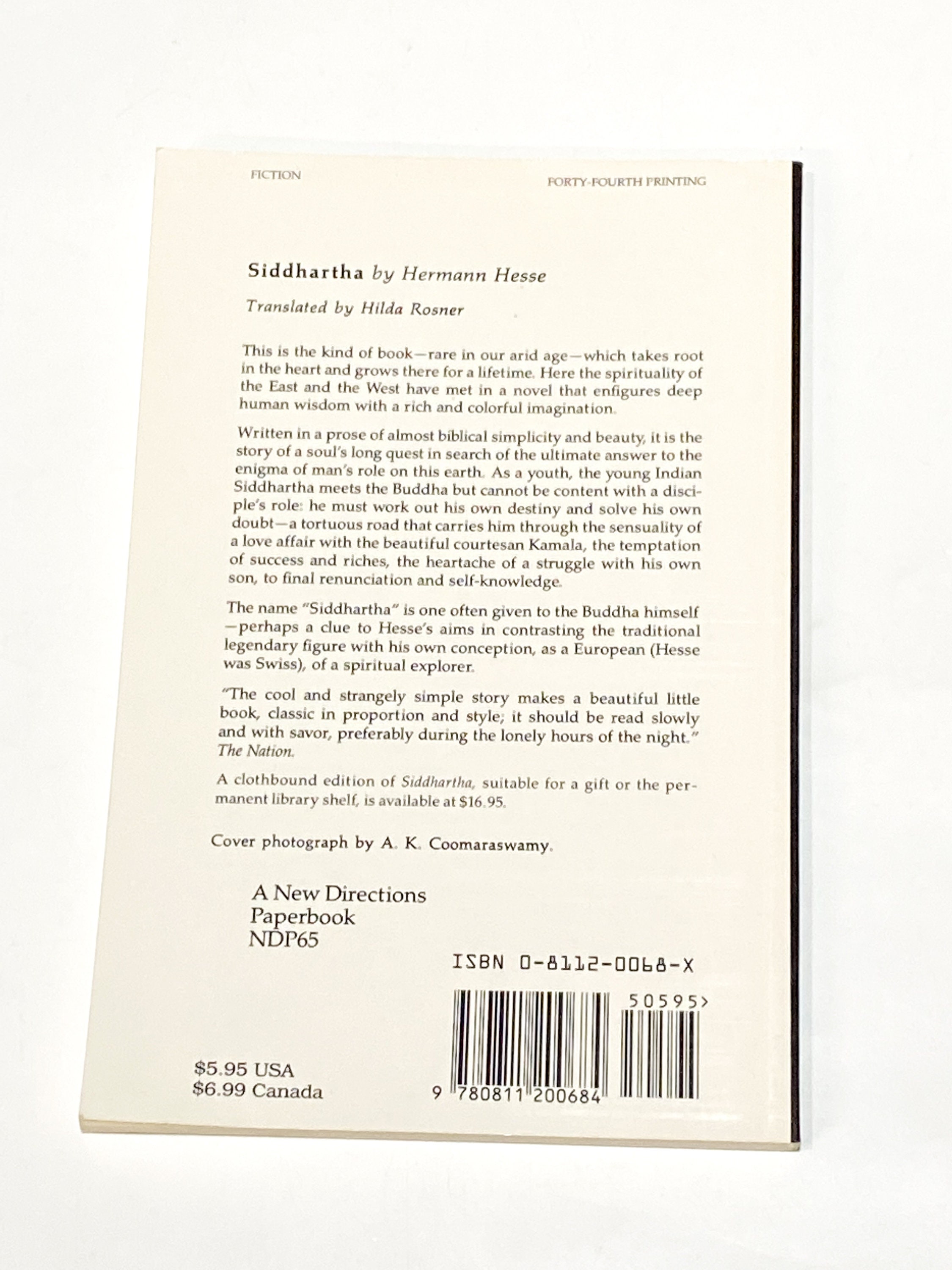 Siddhartha Hermann Hesse Classic Literature Vintage - Etsy