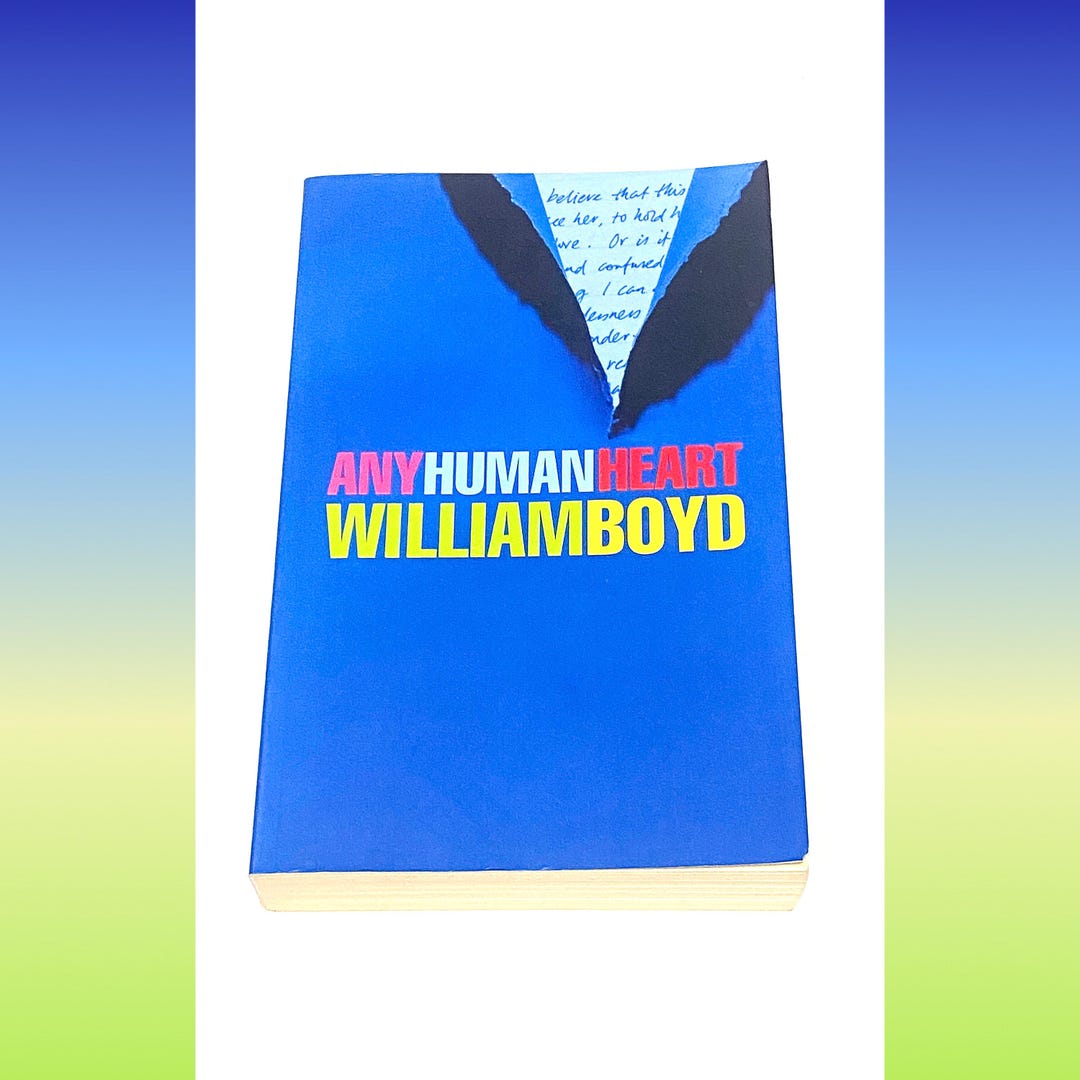 Used Fiction Paperback Book - Any Human Heart - William Boyd - Vintage ...
