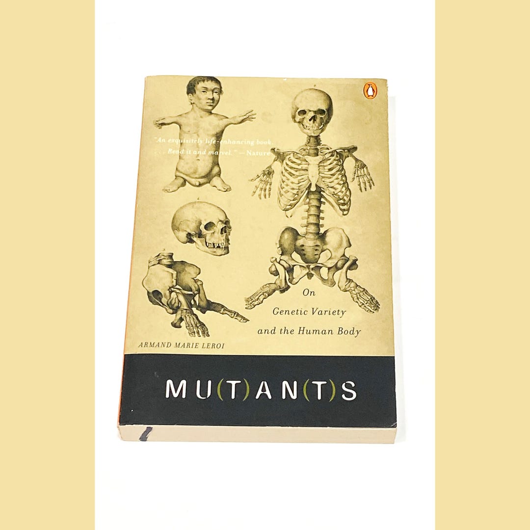Vintage Mutants Genetic Variety the Body by Armand Leroi - Fringe Book ...